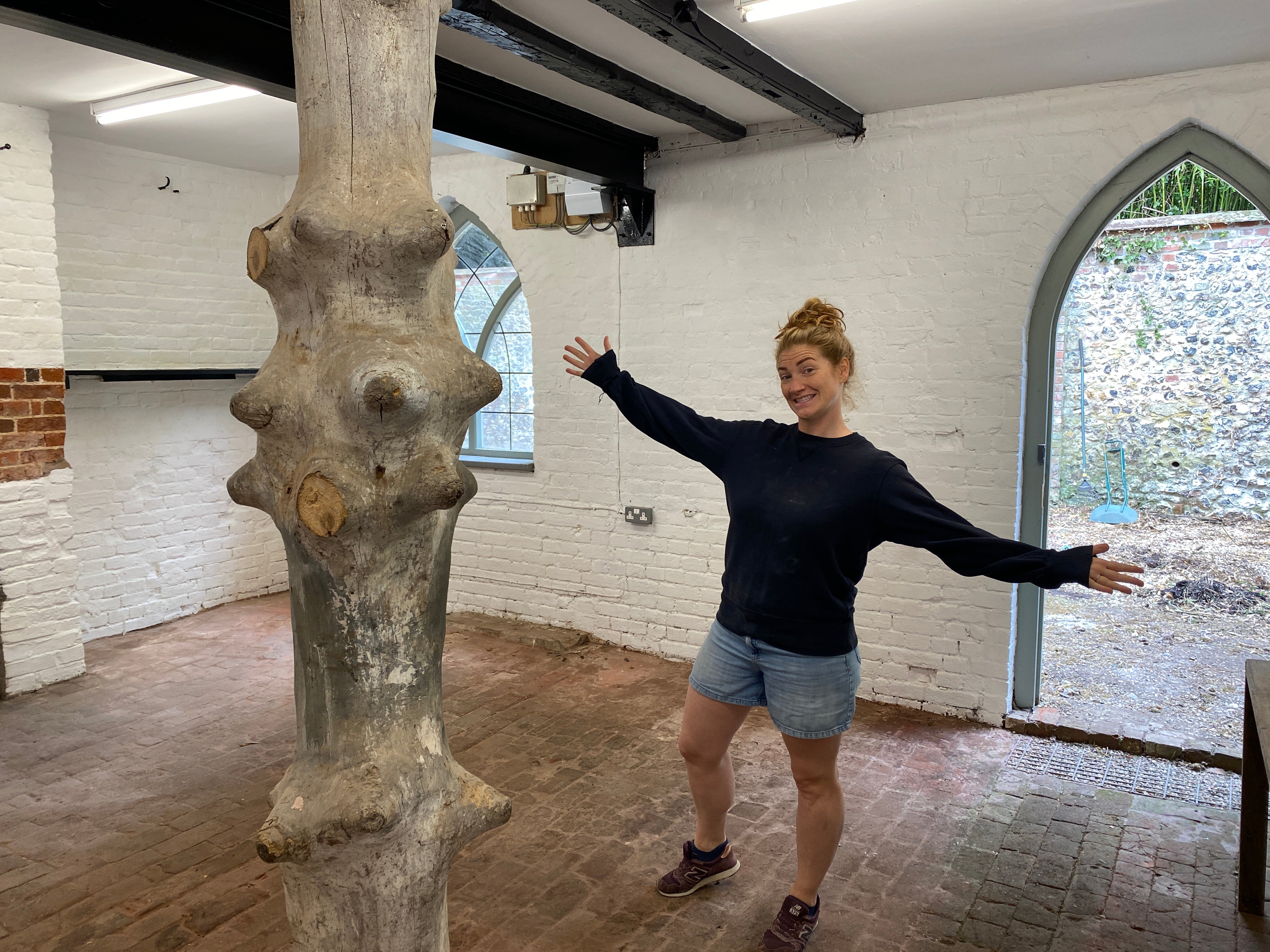 New Studio – Zoë Wilson Carving